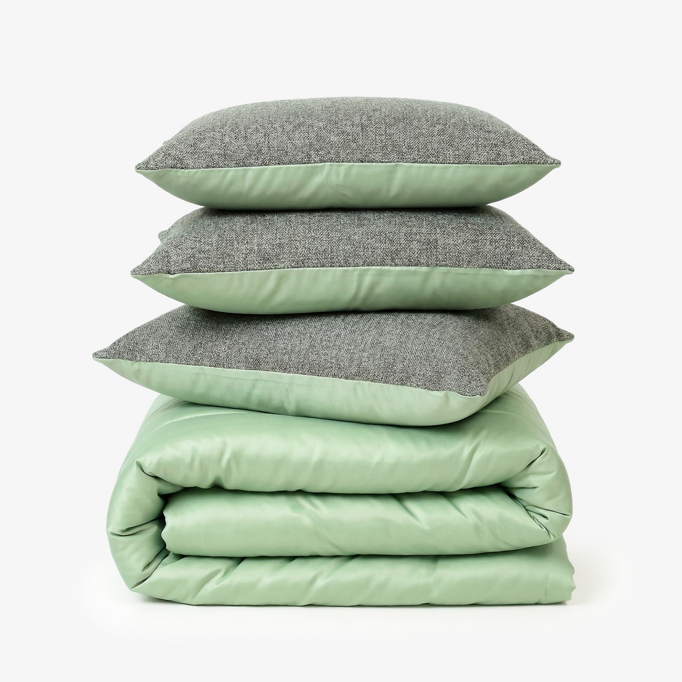 ZARF Italian Staple Weave Bedsheet With 2 Designer Pillow Cases, 2 ...